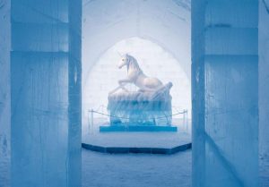 The Incredible Sculptures At The Swedish Ice Hotel