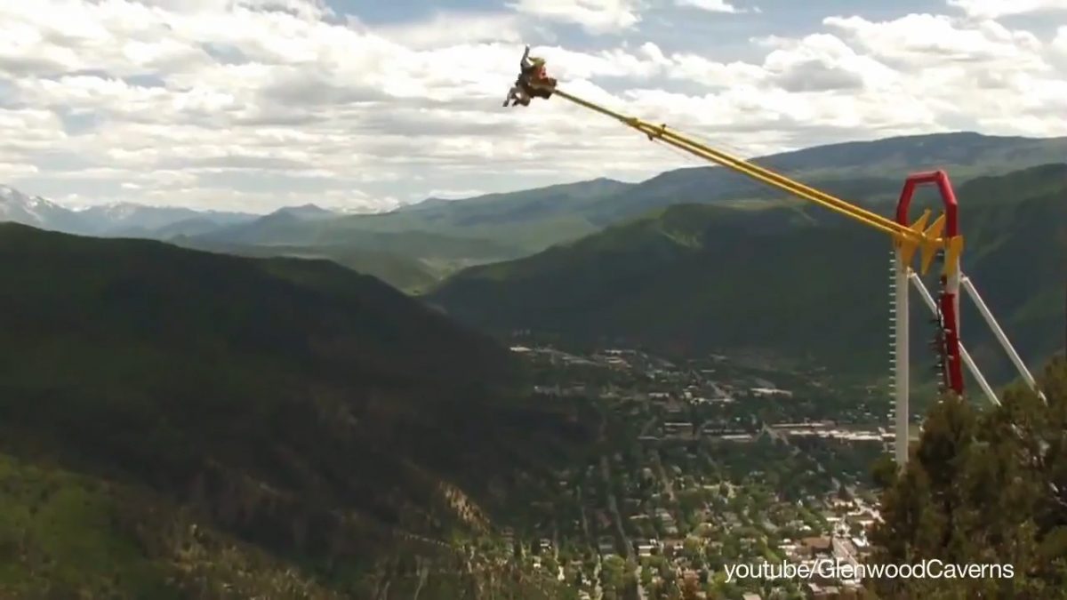 Is This The Scariest Swing On Earth?